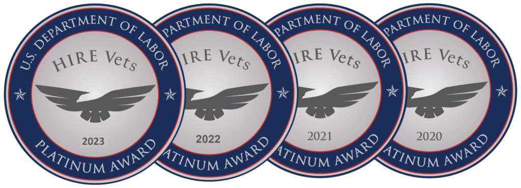 2021 Platinum HIRE Vets Medallion Award – Phoenix Global Support